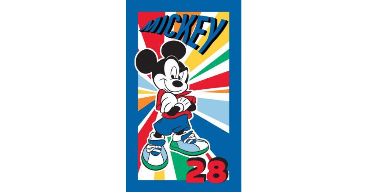 Disney Mickey Player 28 kéztörlő arctörlő, törölköző 30x50cm | Pepita.hu