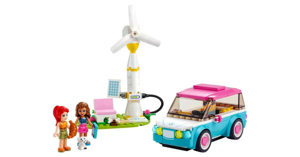 LEGO® Friends - Olivia elektromos autója (41443) | Pepita.hu