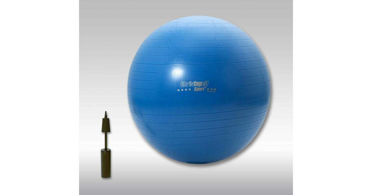 Christopeit sport Gimnasztikai labda 75cm pumpával | Pepita.hu