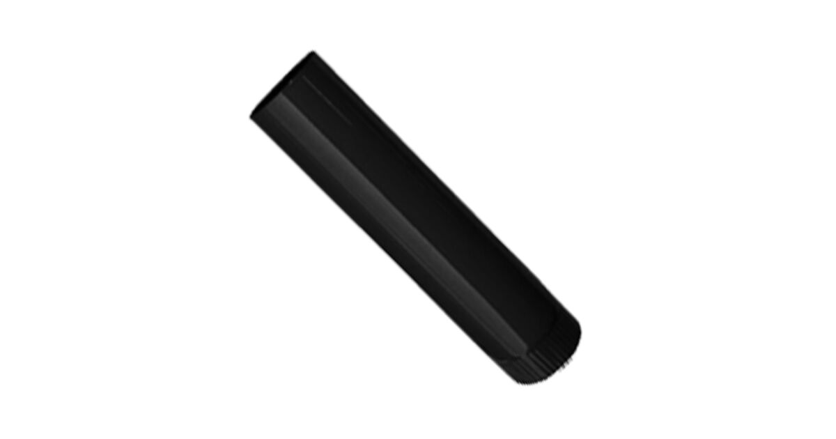 Füstcső 500 mm fi 130 mm #fekete | Pepita.hu