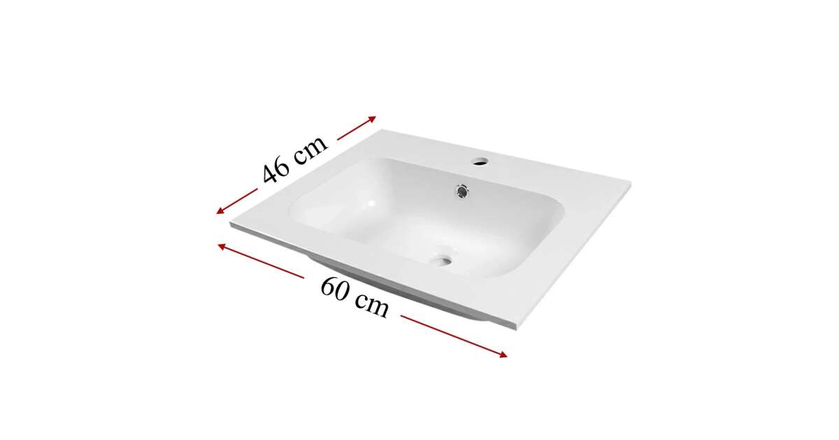 Elois 60 műmárvány mosdó | Pepita.hu