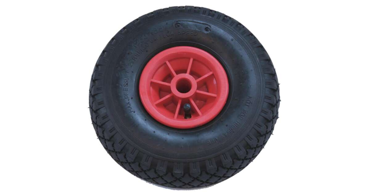 Roata cu jantă din plastic pentru carucior de moara 3.00-4 (260x85 ...