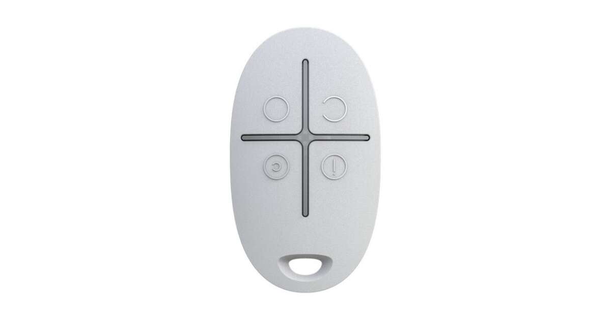 Ajax Spacecontrol Wh 4 Function Led Back Indicator White Remote Control