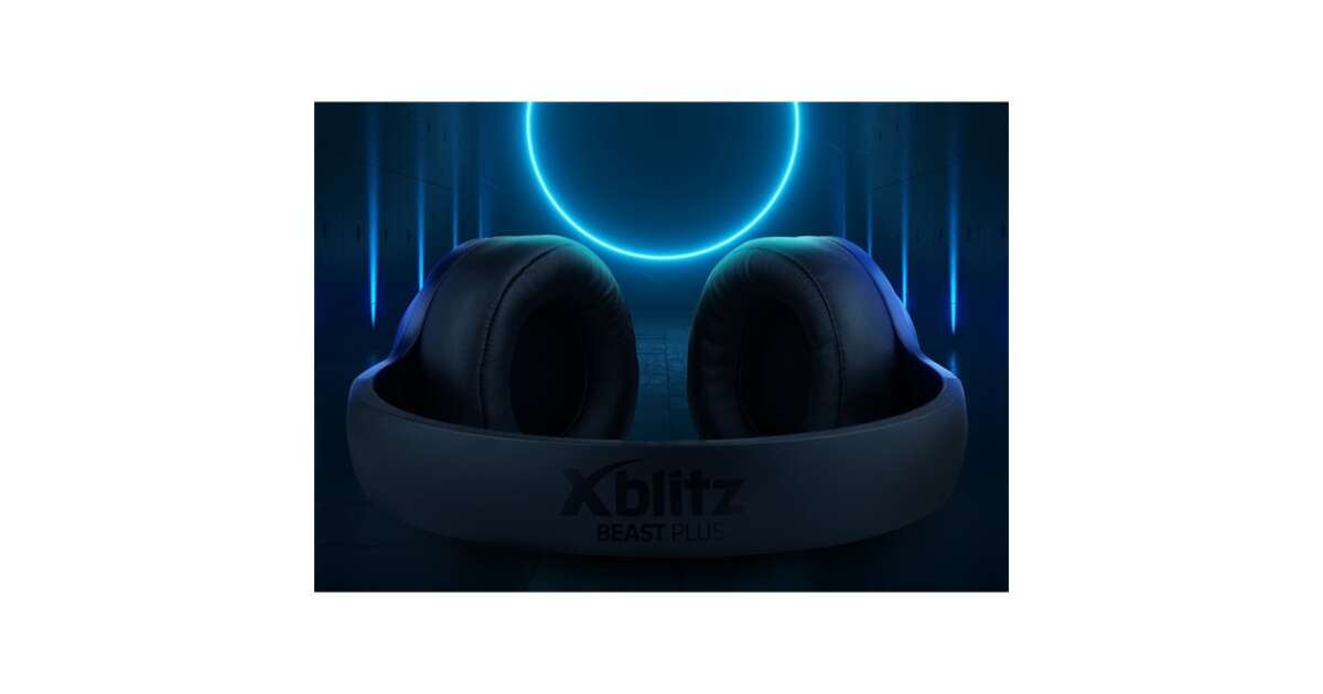 Słuchawki Xblitz Beast Plus Bluetooth czarne | Pepita.com
