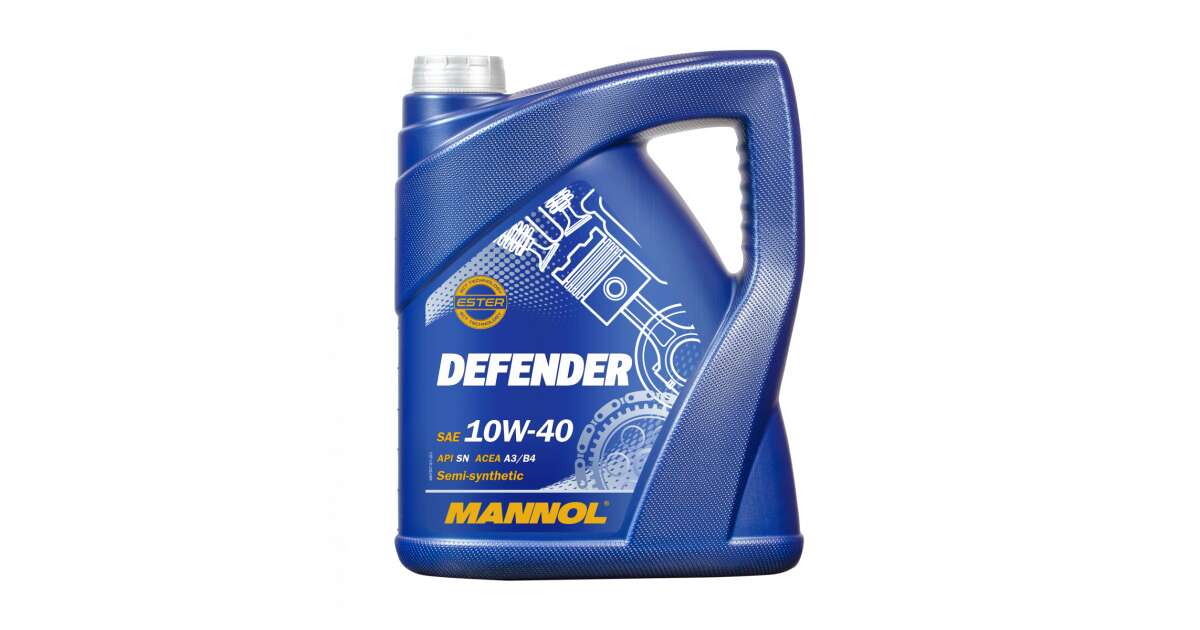 MANNOL Defender 10W-40 5L engine oil | Pepita.com