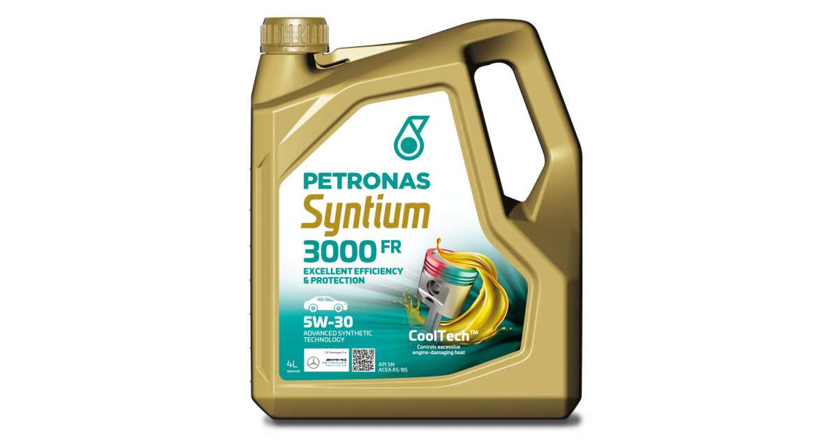 PETRONAS Syntium 3000 FR 5W-30 4L motorolaj | Pepita.hu
