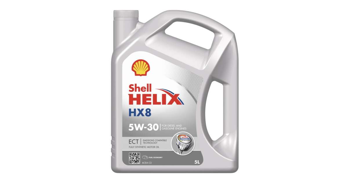 Shell Helix HX8 ECT 5W-30 5L motorolaj | Pepita.hu
