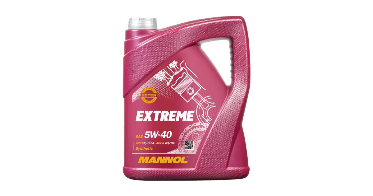 MANNOL Extreme 5W-40 7915 5L motorolaj | Pepita.hu