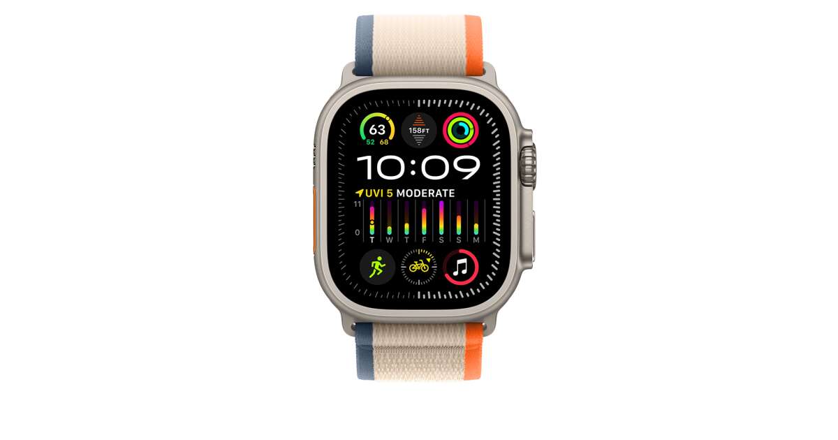 Apple Watch Ultra 2 GPS Okosóra 49mm, OLED, Titán-Bézs | Pepita.hu