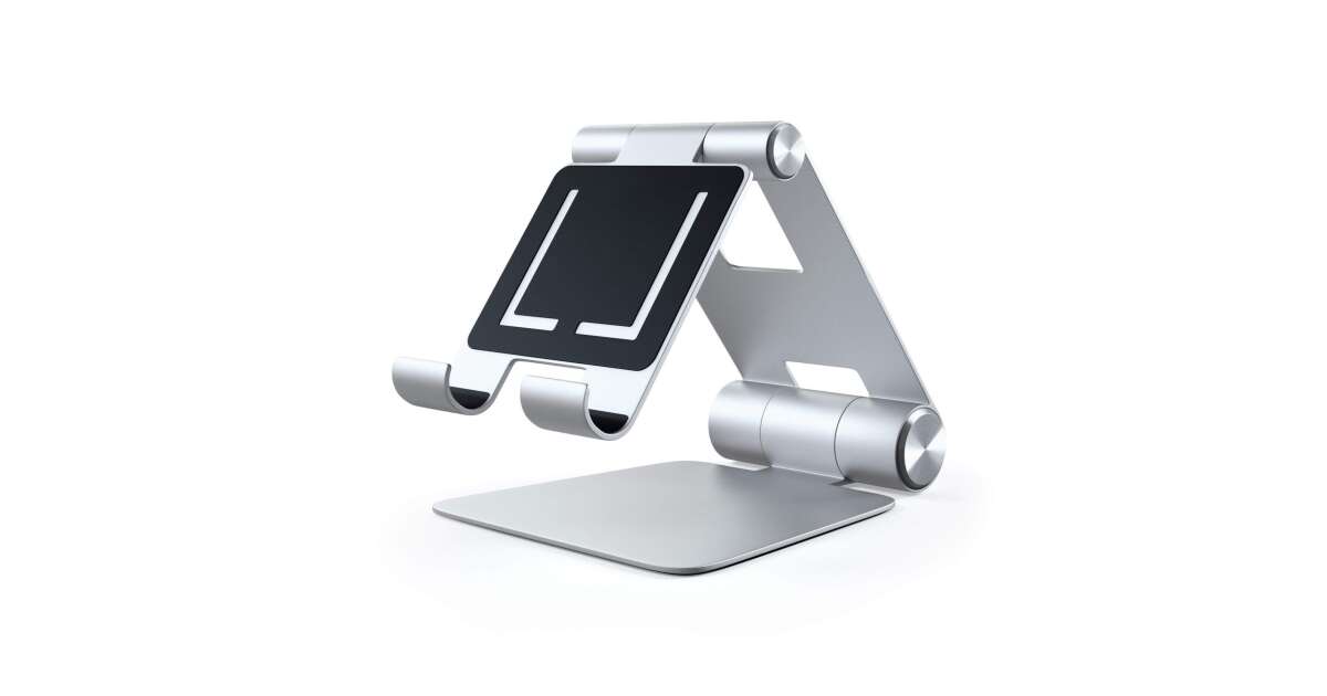 Satechi Aluminium R1 Adjustable Mobile Stand - Silver | Pepita.com