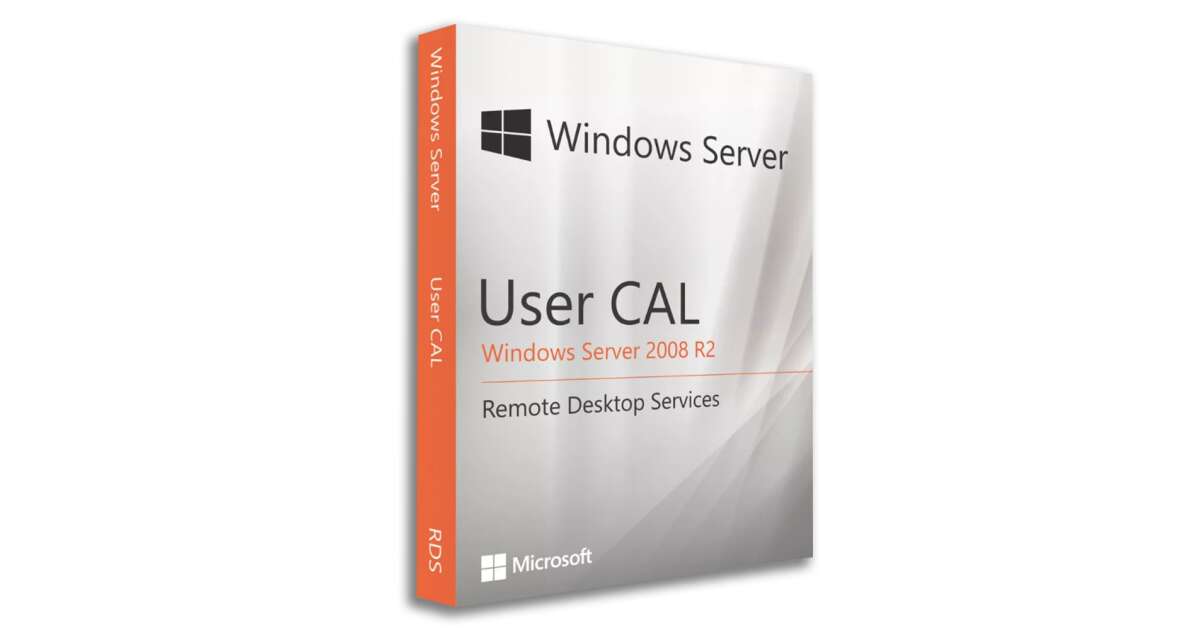 Windows Server 2008 RDS User CAL (20) (R18-02872) (Digitális kulcs ... Windows Server 2008 RDS User CAL (20) (R18-02872) (Digitális kulcs ...