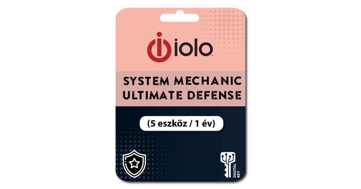 iolo System Mechanic Ultimate Defense - Biztonság és Teljesítmény ...