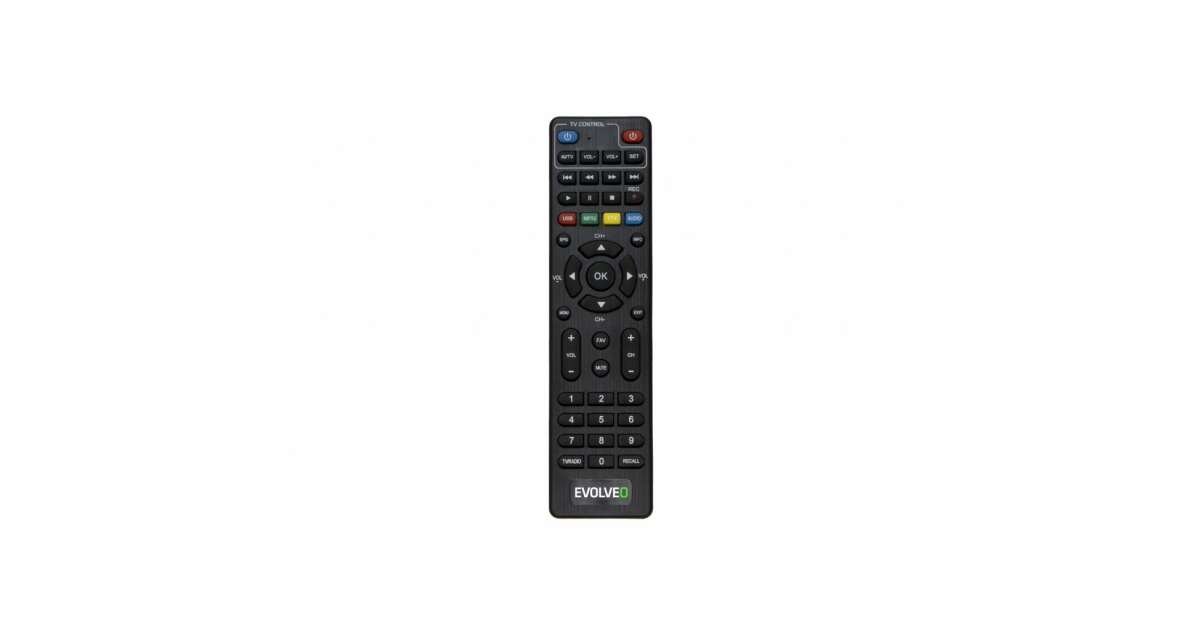 EVOLVEO Alpha T2 Set-top box DVB-T2 Full HD, FTA, fekete | Pepita.hu