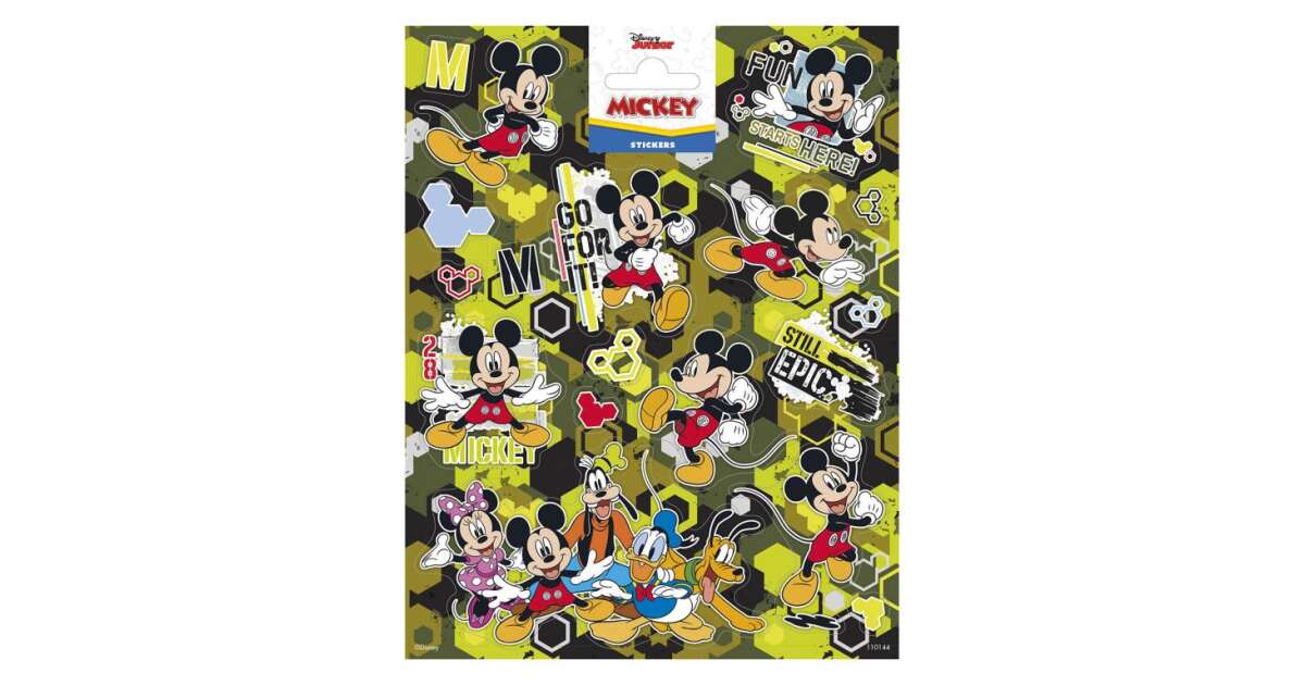 Aufkleber groß - Mickey | Pepita.com