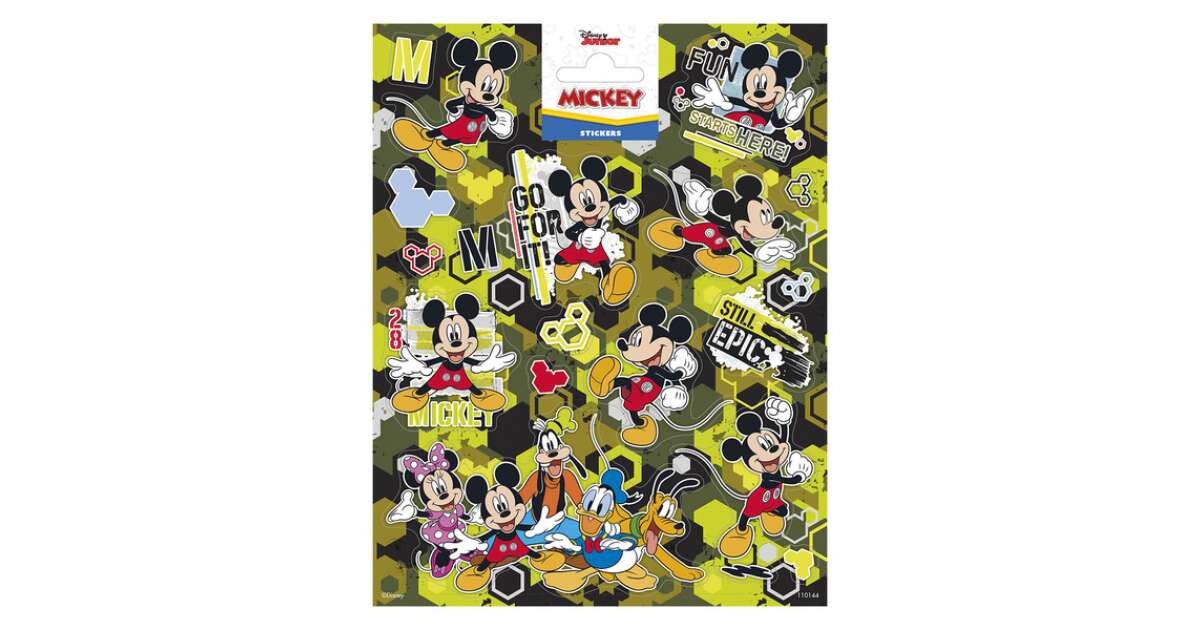 Aufkleber groß - Mickey | Pepita.com