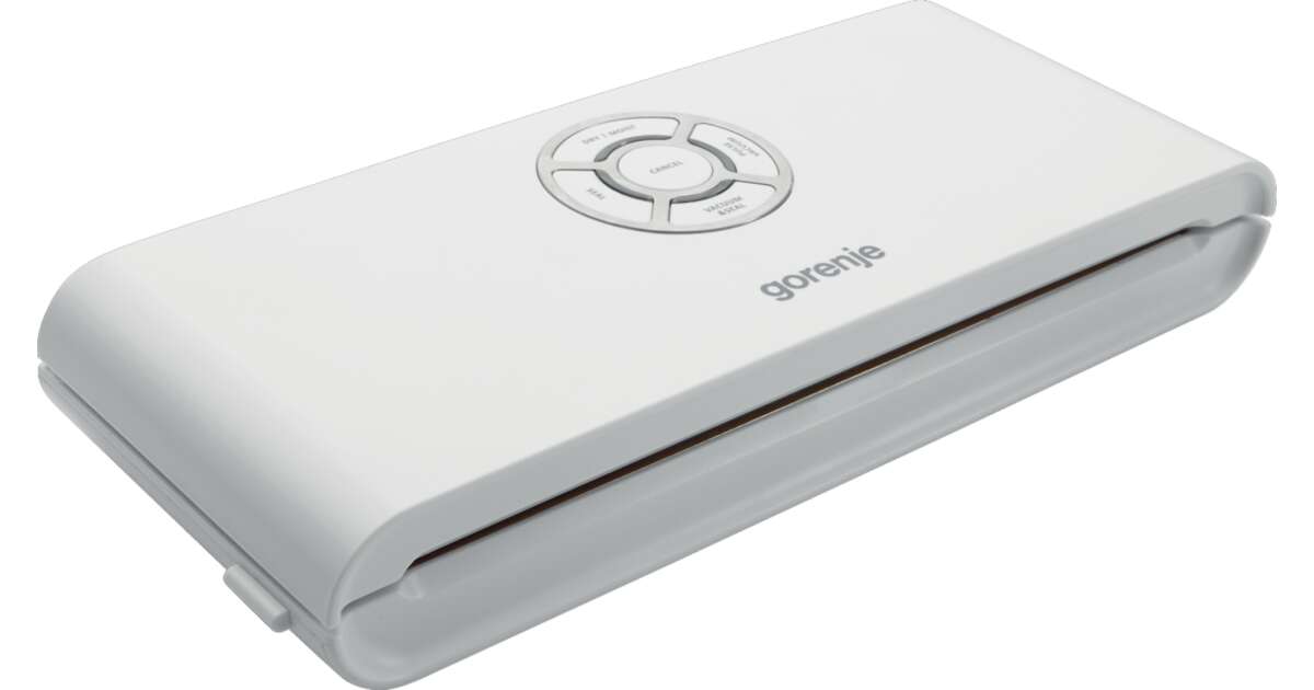 Gorenje VS120W Vákuumos fóliahegesztők 120W, Fehér | Pepita.hu