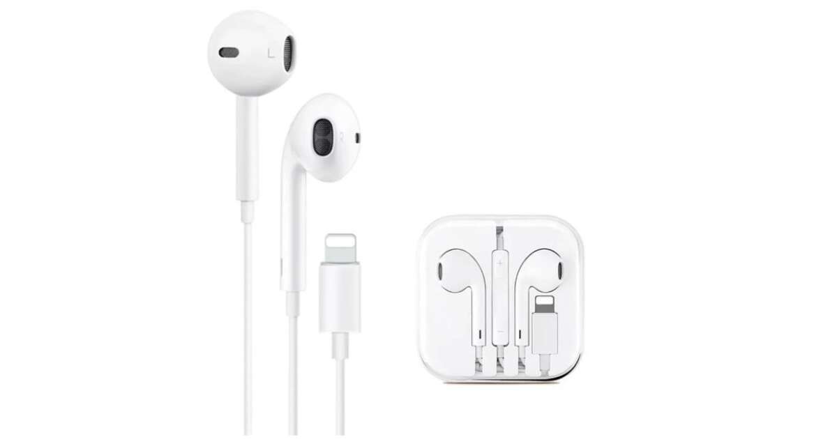 RIF REFCO iPhone Lightning Fülhallgató - Fehér | Pepita.hu