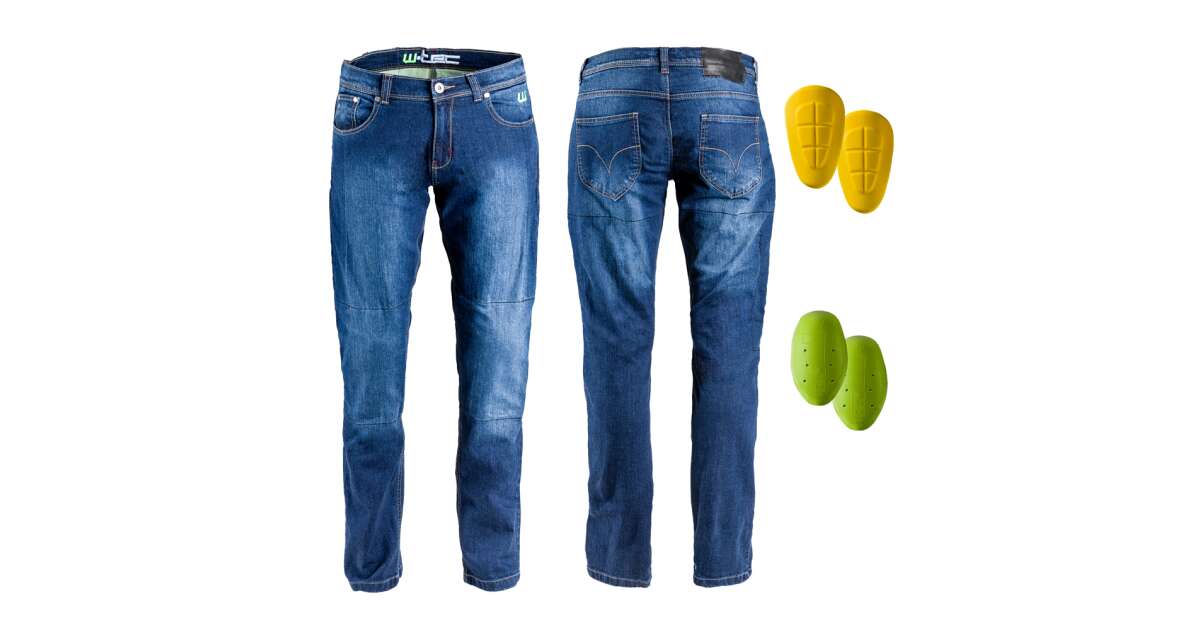 Motoros farmer nadrág W-TEC C-2025 34 kék | Pepita.hu