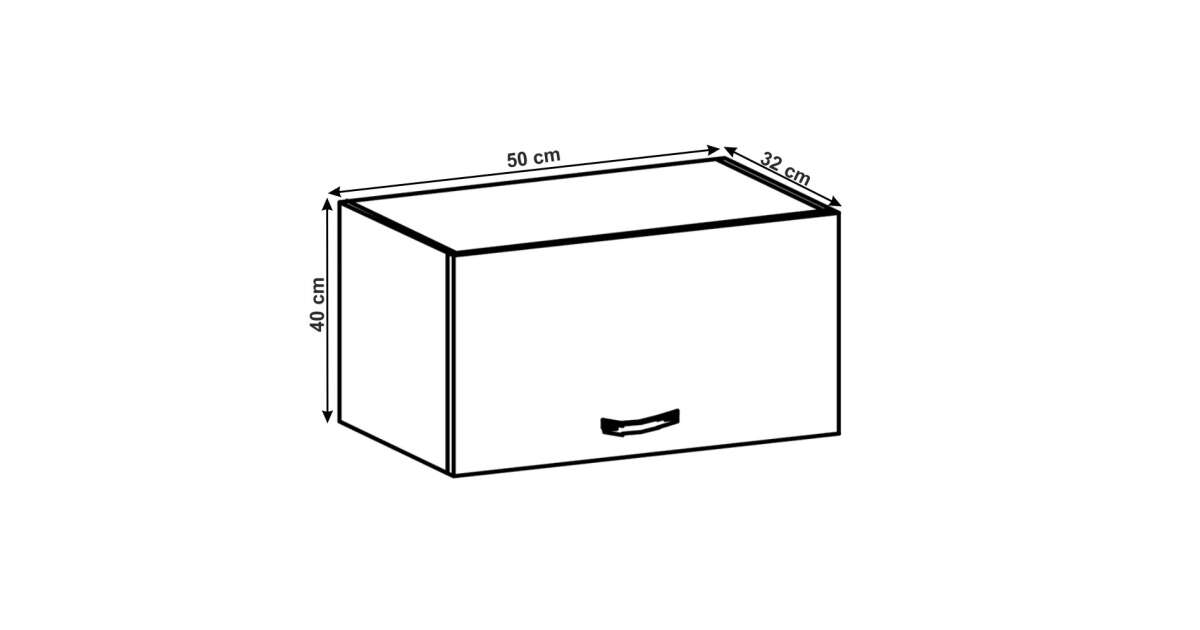 Felső szekrény LT1720 fehér-matt szürke | Pepita.hu