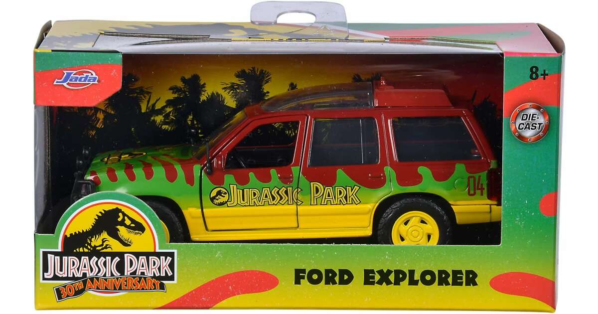 Jada - Jurassic World - Ford Explorer 1993 autó | Pepita.hu