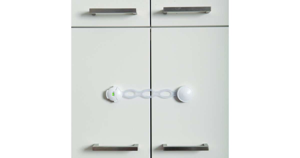 Dreambaby Szekrényzár öntapadós multifunkciós Ezy-Check kijelzõvel 800 ...