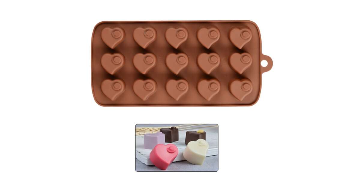 Forma din Silicon pentru Praline din Ciocolata, Bomboane, Jeleuri sau ...