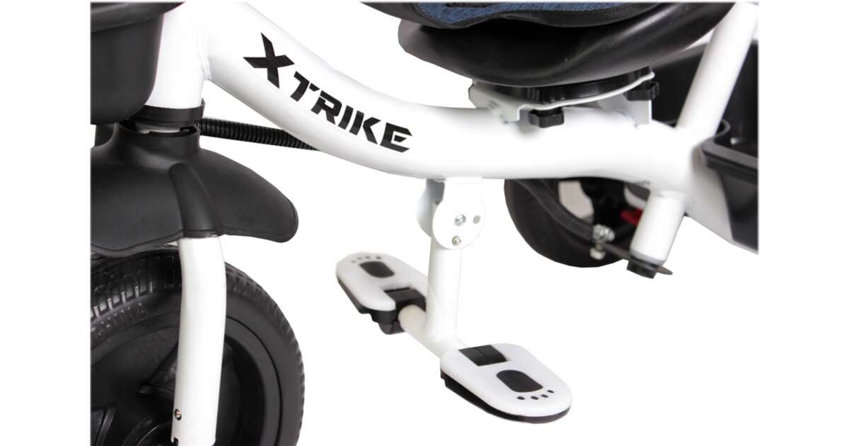X-Trike Comfort Wendbares Dreirad mit Bremsrädern und Hupe #blau ...