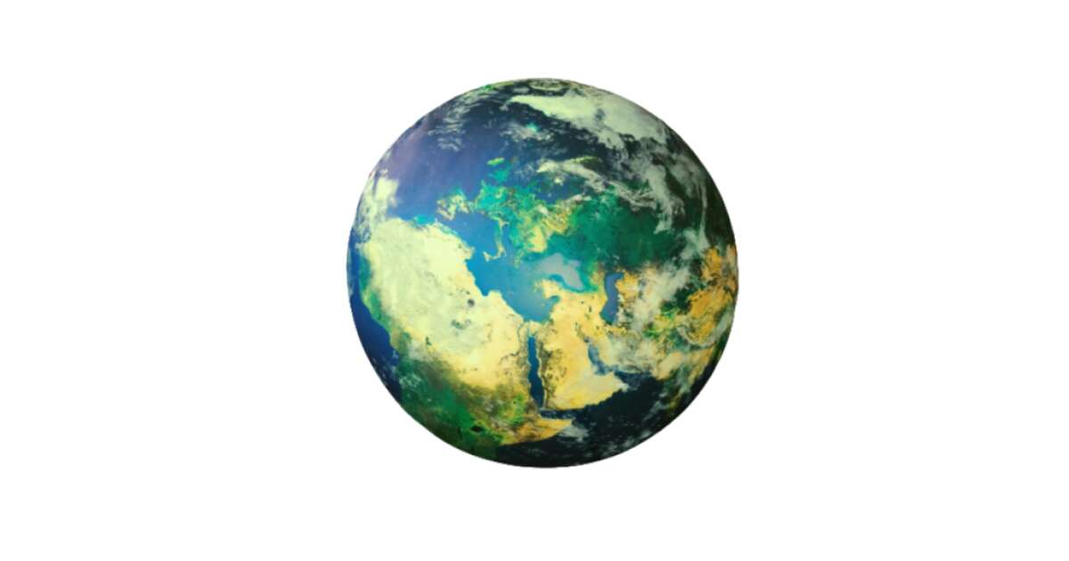 Original Deals Foszforeszkáló matrica, Föld bolygó, Európa kontinens ...