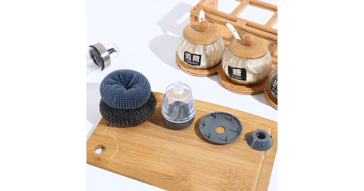 Perie de Sarma cu Recipient pentru Detergent si 2 Rezerve, Utilizare ...