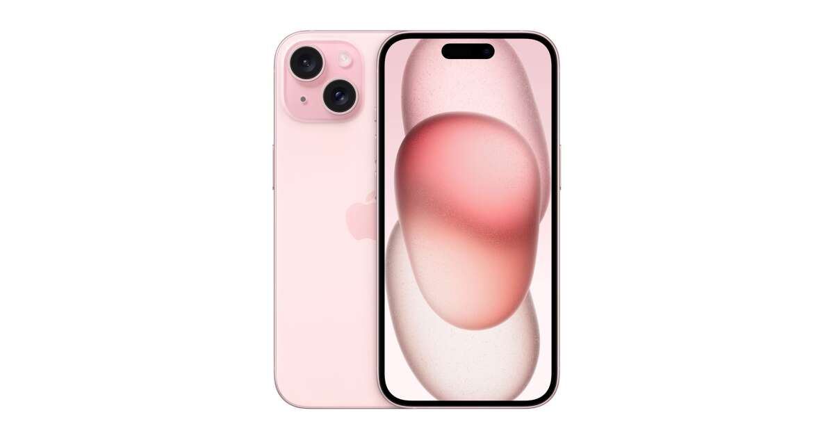 Apple iPhone 15 256GB - Rózsaszín + Hydrogél fólia | Pepita.hu