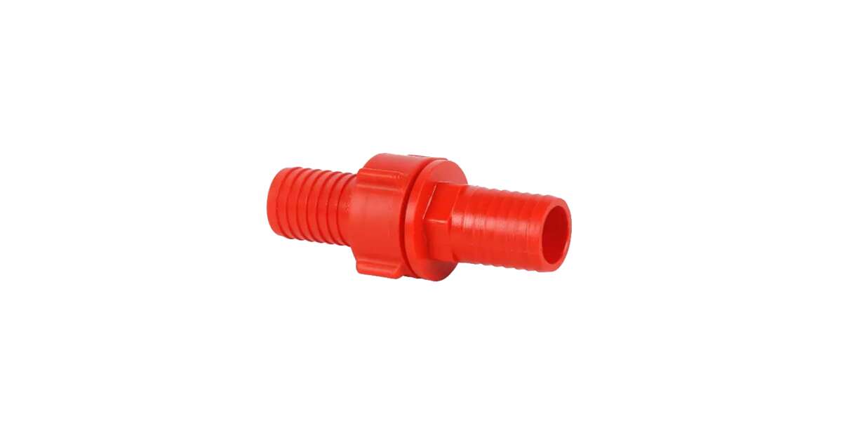 Conector pentru furtun 1- 1 - 1 roșu | Pepita.com