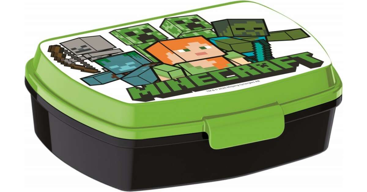 Minecraft Alex funny műanyag szendvicsdoboz | Pepita.hu