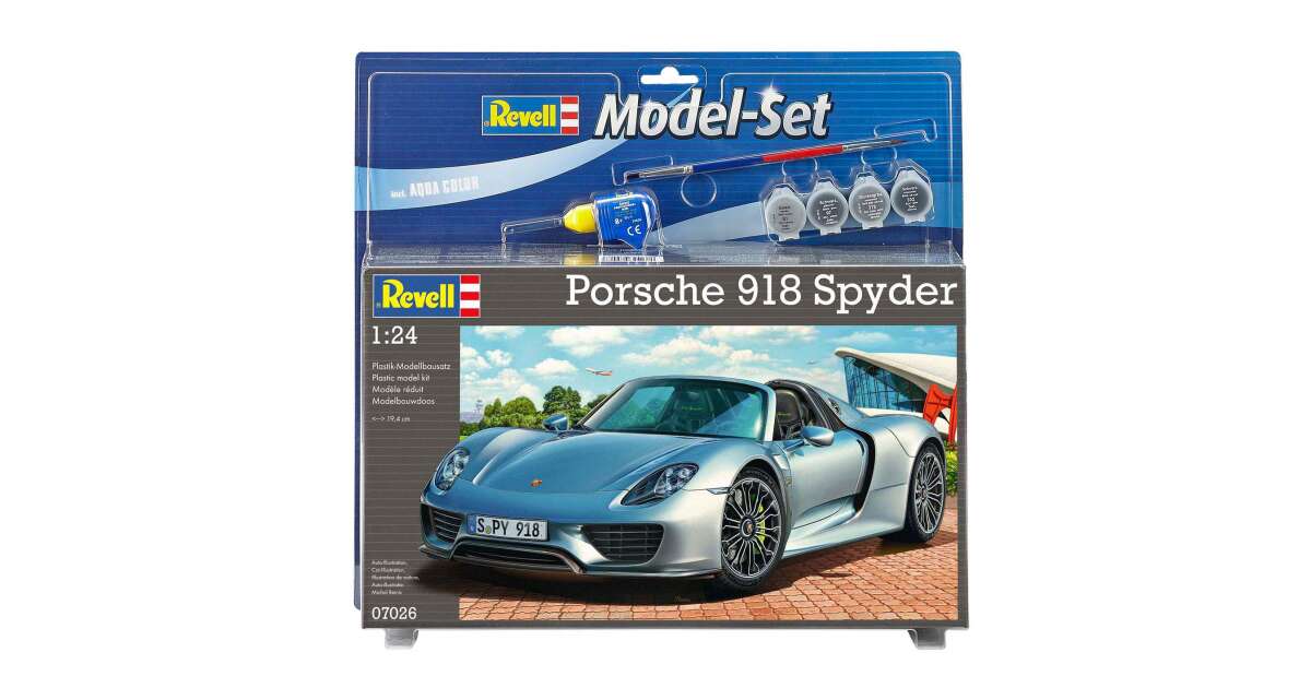 Revell Model Kit-Porsche 918 Spyder | Pepita.com