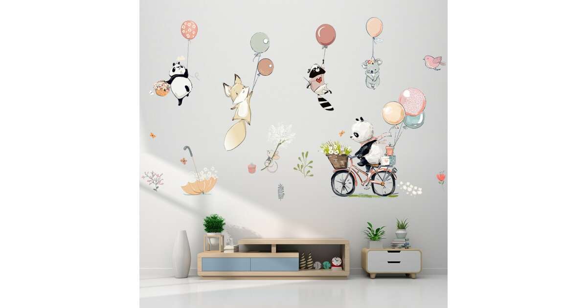 Sticker Autocolant Decorativ pentru Perete sau Mobila, Animale ...