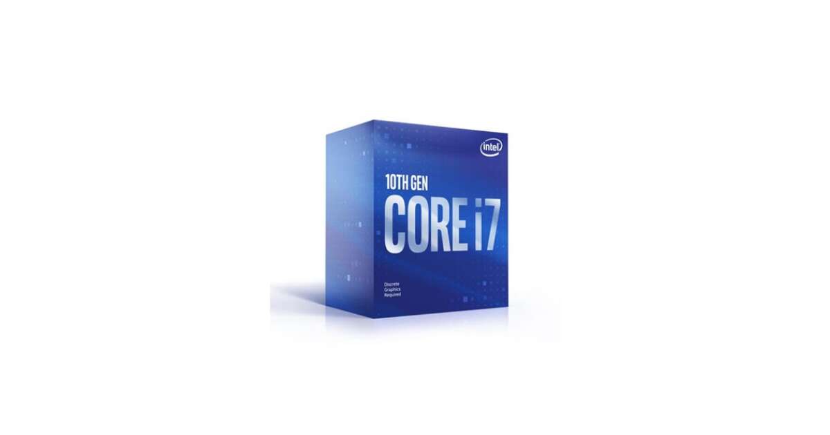 Intel cpu s1200 core i7-10700f 2.9ghz 16mb cache box, novga ...