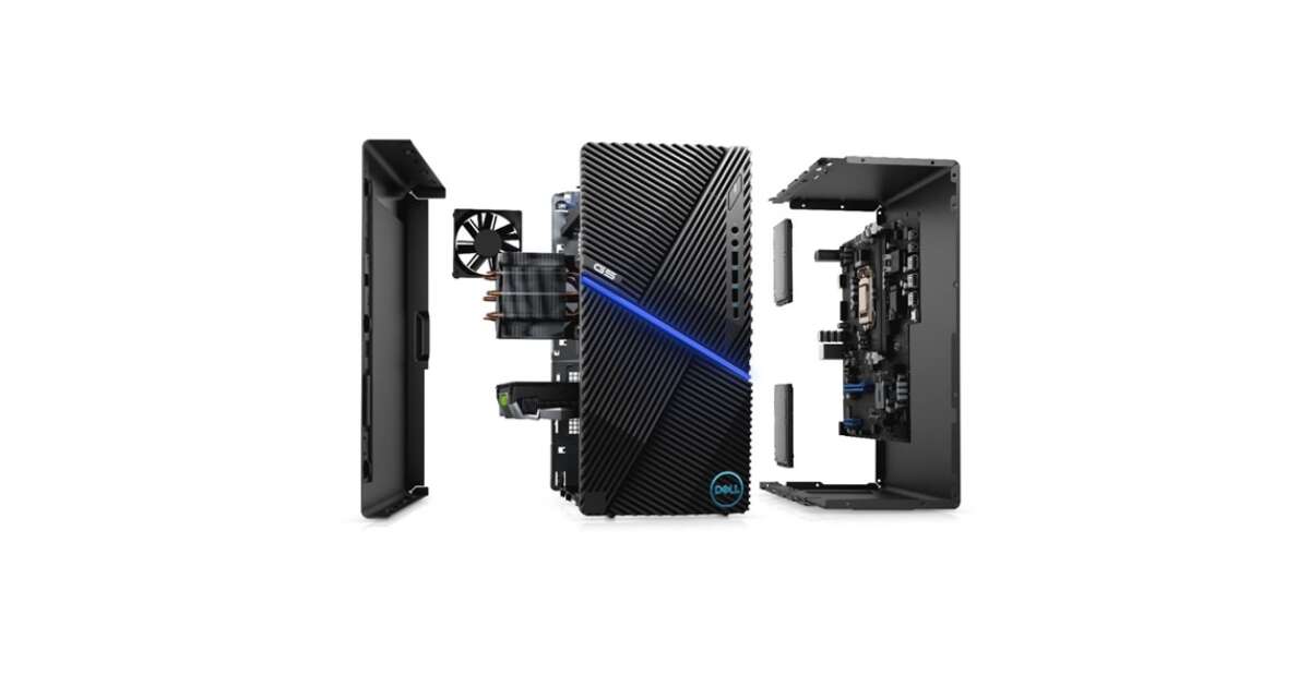 Dell g5 5000 dt, intel core i7-10700f (4.8 ghz), 16gb, 1tb ssd, nvidia ...