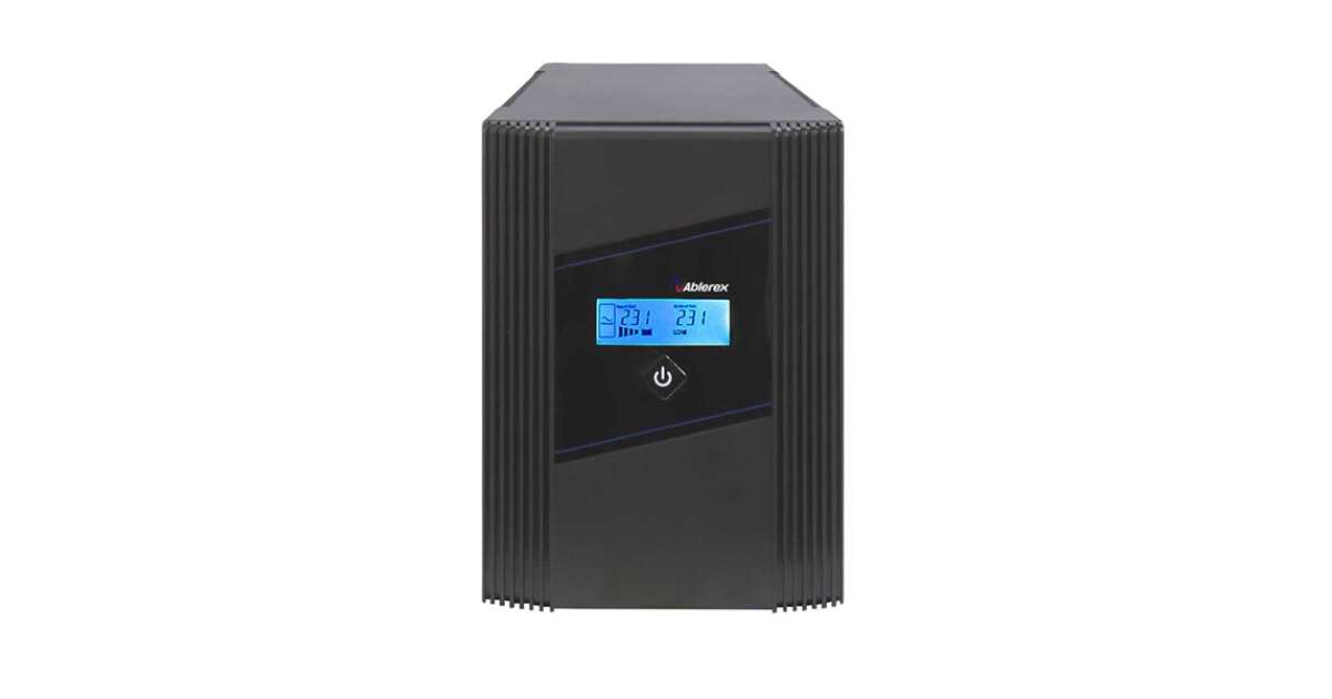 Ablerex ups, glamor gr2000, 3xiec+2xschuko, 2000va (1200 w) line ...