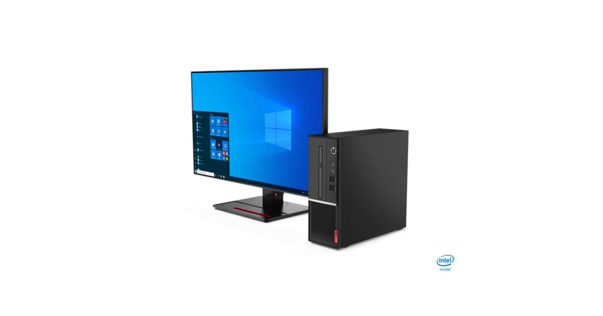 Lenovo v50s sff Desktop-PC, Intel Core i3 10100 (4c, 4.3GHz), 8GB ...