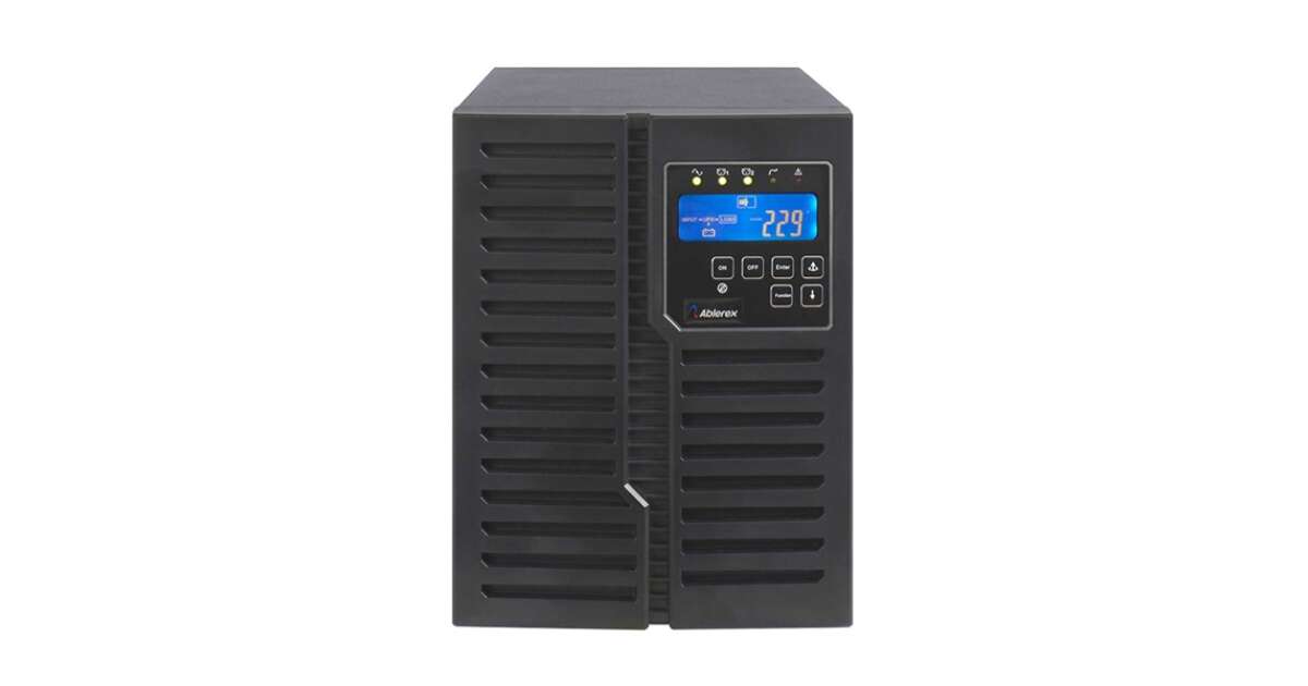 Ablerex ups, ares plus, ar2000, 4xiec + 2xschuko,2000va (1800 w) online ...