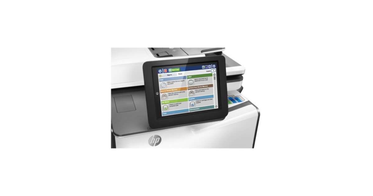 Hp Tintenstrahl-MFP Drucken/Kopieren/Scannen PageWide Enterprise Color ...