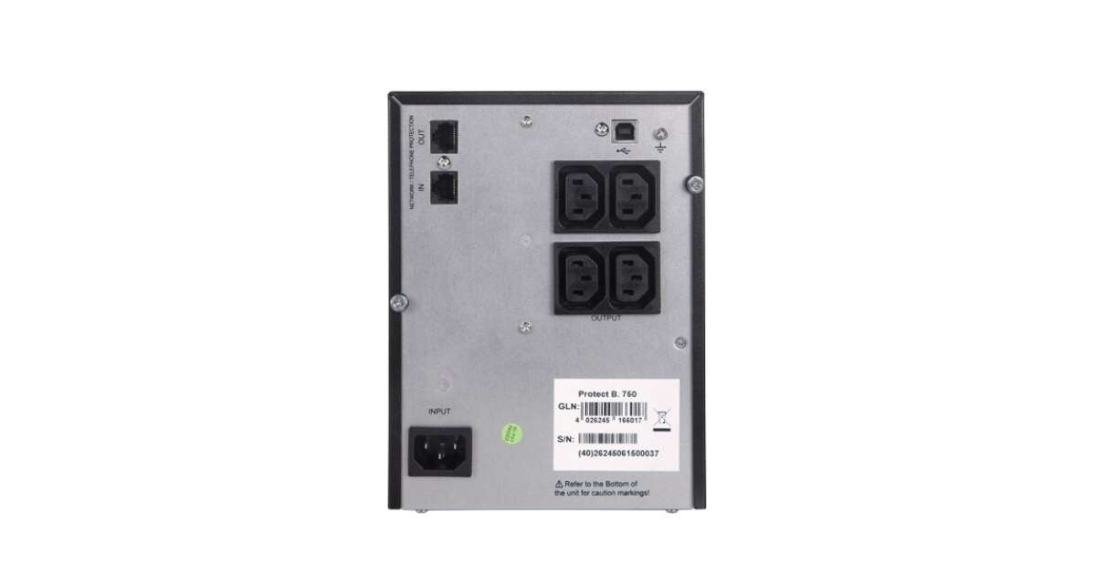 Aeg ups protect b.500 (4 iec13) 500va (350 w) line-interactive zasilacz ...