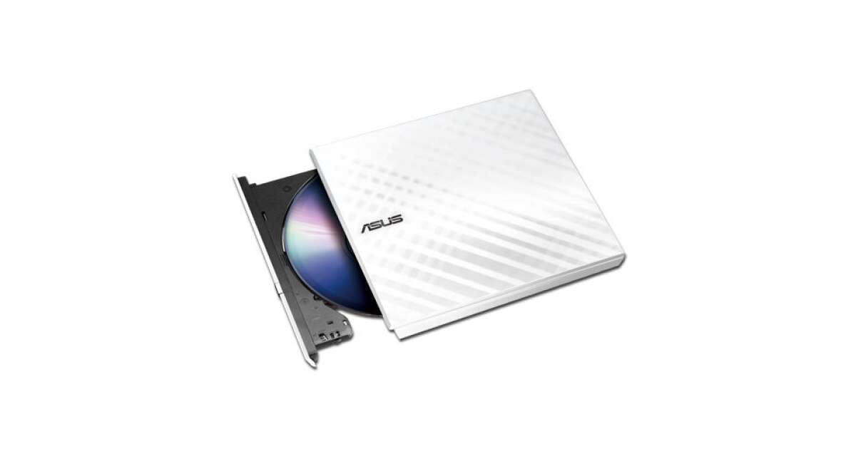 Asus ODD DVD ÍRÓ külső SDRW-08D2S-U LITE fehér USB | Pepita.hu