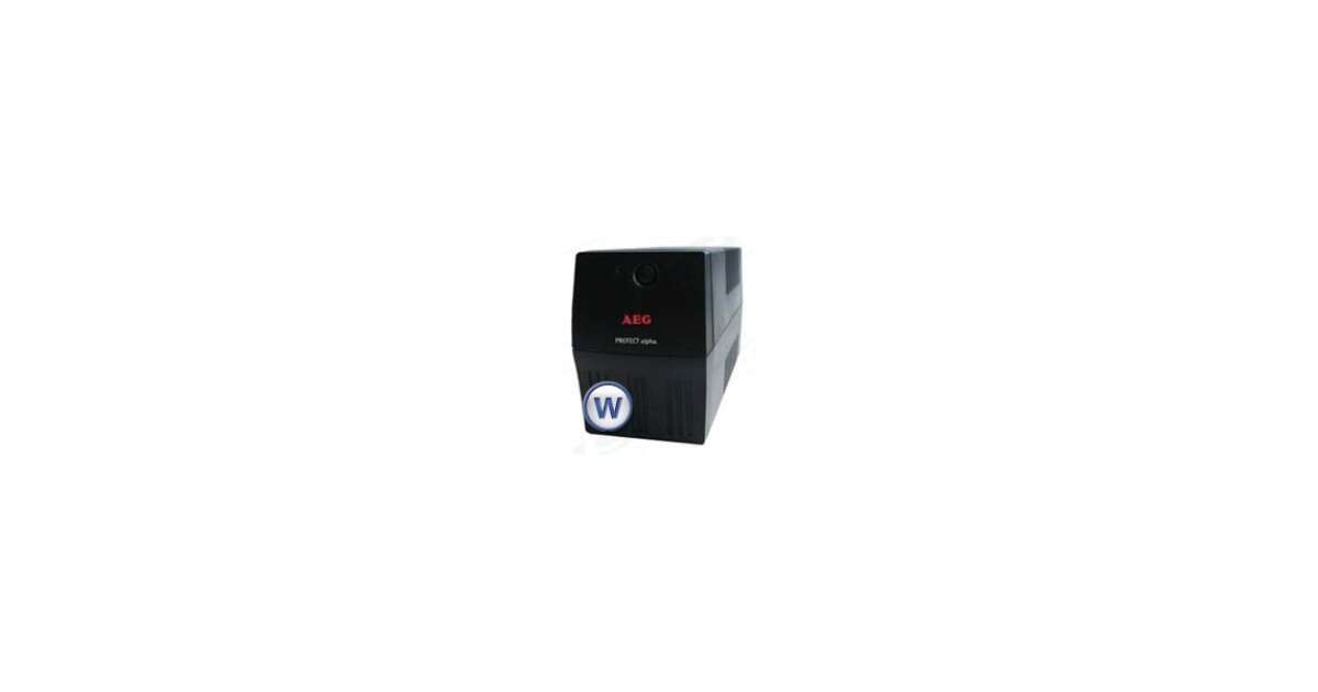 Aeg ups protect alpha (3+1 iec13) 600va (360 w) line-interactive ...