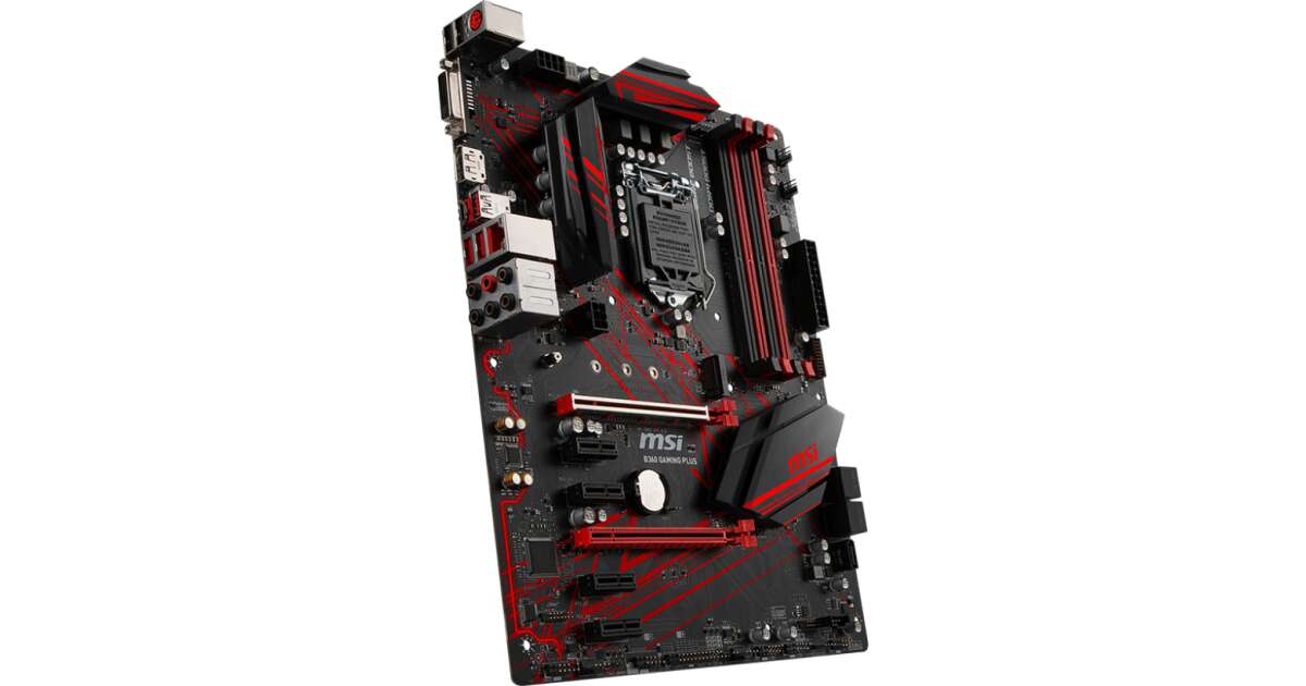 MSI B360 GAMING PLUS Intel® B360 LGA 1151 (H4 zásuvka) ATX | Pepita.com