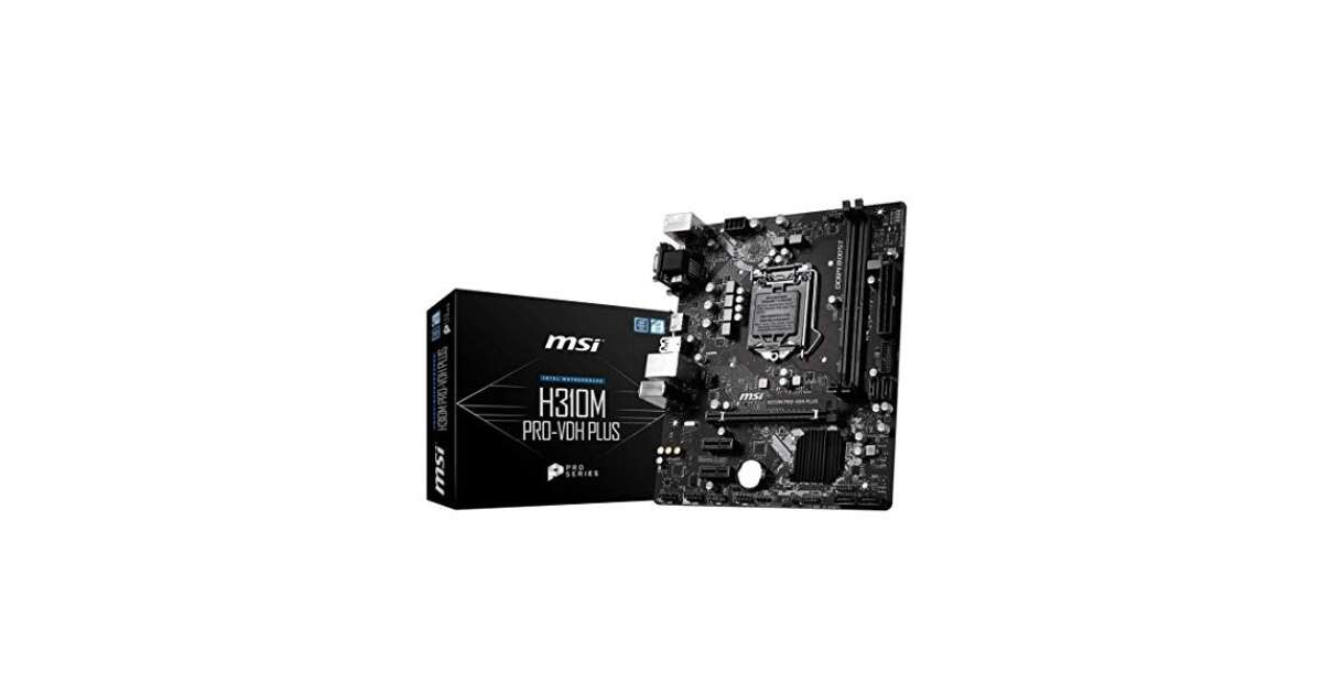 Msi placă de bază s1151 h310m pro-vdh plus intel h310, matx H310M PRO ...