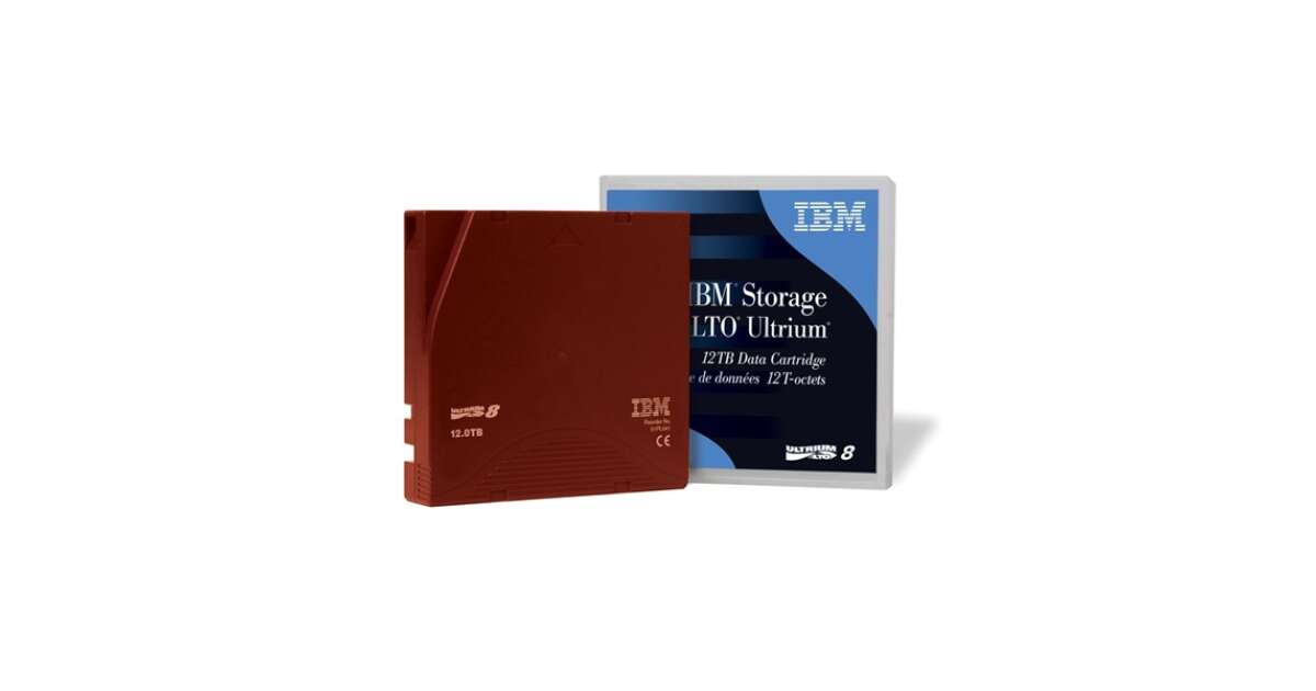 Ibm adatkazetta - ultrium 12tb/30tb lto8 rw 01PL041 | Pepita.hu