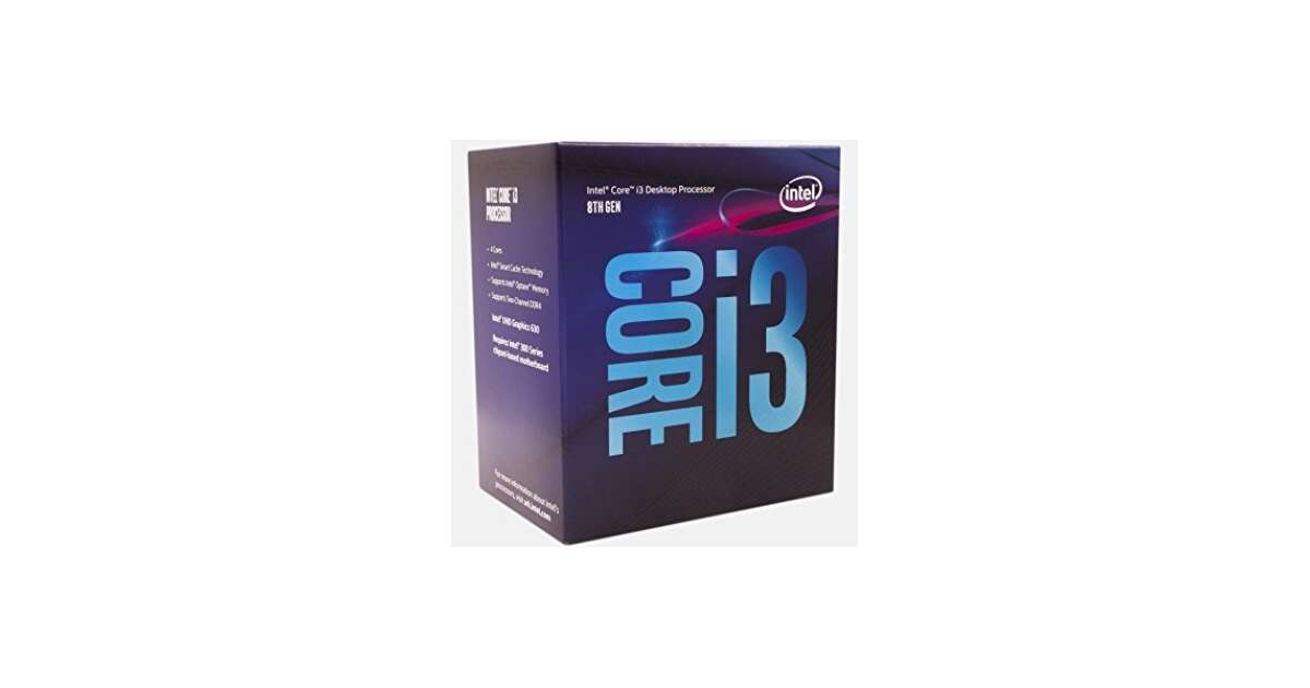 Intel cpu s1151 core i3-8100 3.6ghz 6mb cache box BX80684I38100 ...