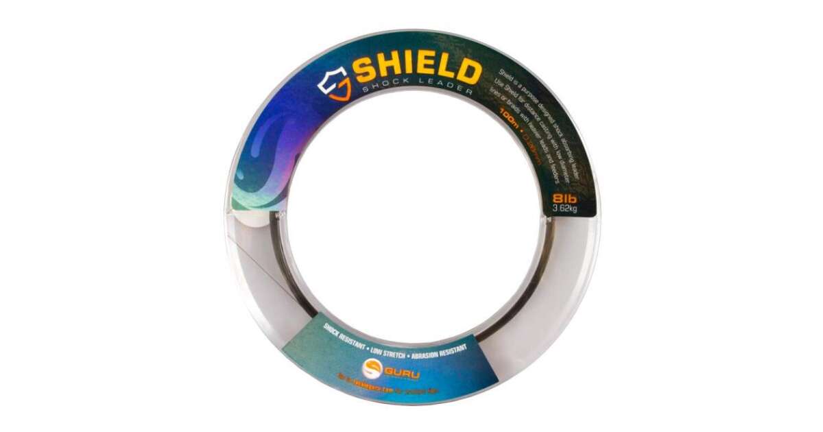 GURU Shield Shock leader înaintaș 100 m - 0,28 mm | Pepita.com