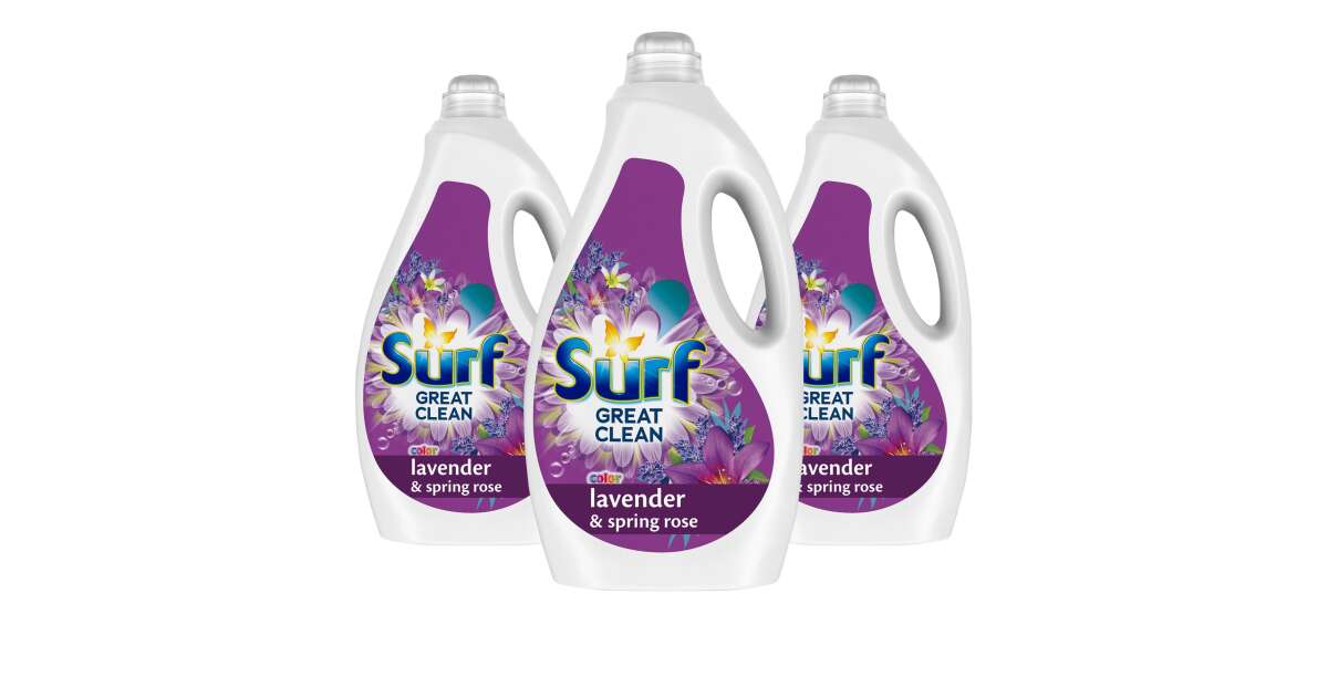 Surf Lavender tekući gel za pranje rublja 3x3L - 180 pranja | Pepita.com