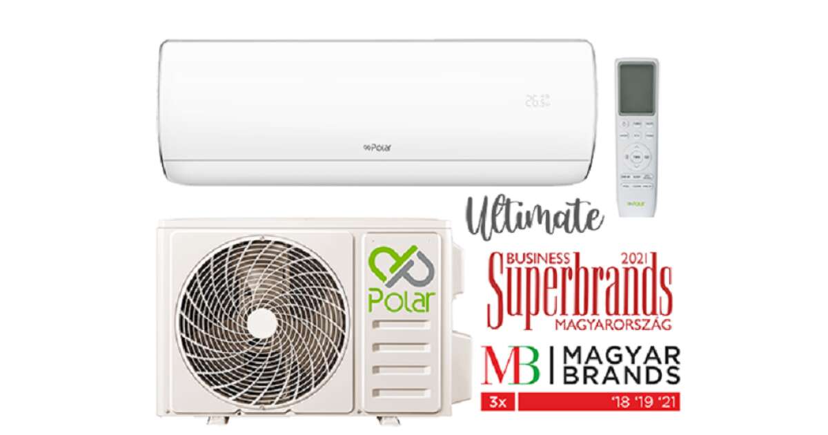 Polar Ultimate 3,5 kW (SIEH0035SDU/SO1H0035SDU) inverteres split klíma | Pepita.hu